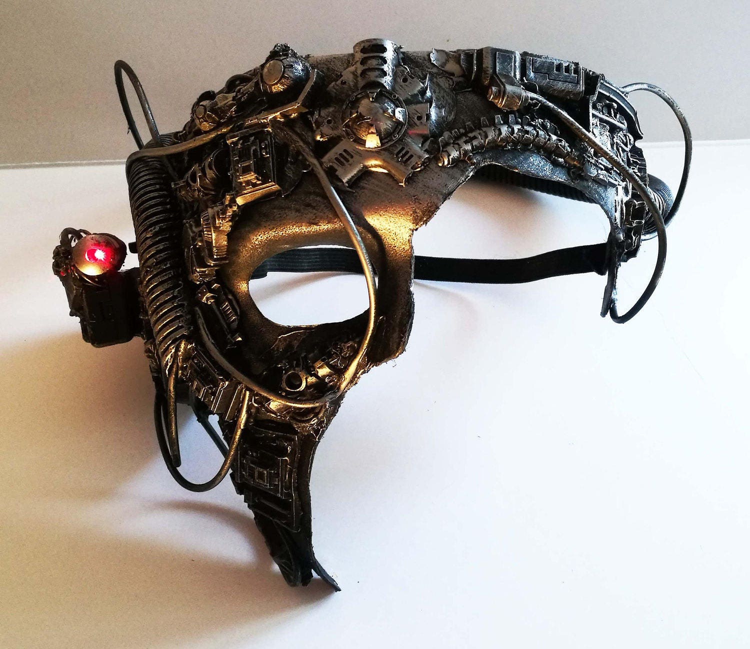 Borg star trek cosplay cyberpunk mask large