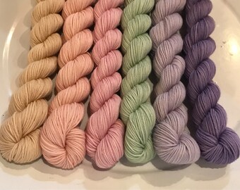 Yarns inspired by Literature by CanonHandDyes on Etsy