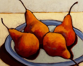 Pears still life | Etsy