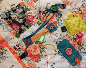 Unique fidget quilt related items | Etsy