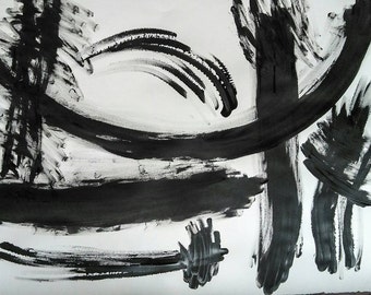 Sumi painting | Etsy