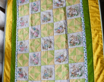 Peter rabbit quilt | Etsy