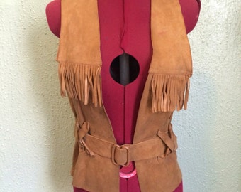 Deerskin vest | Etsy