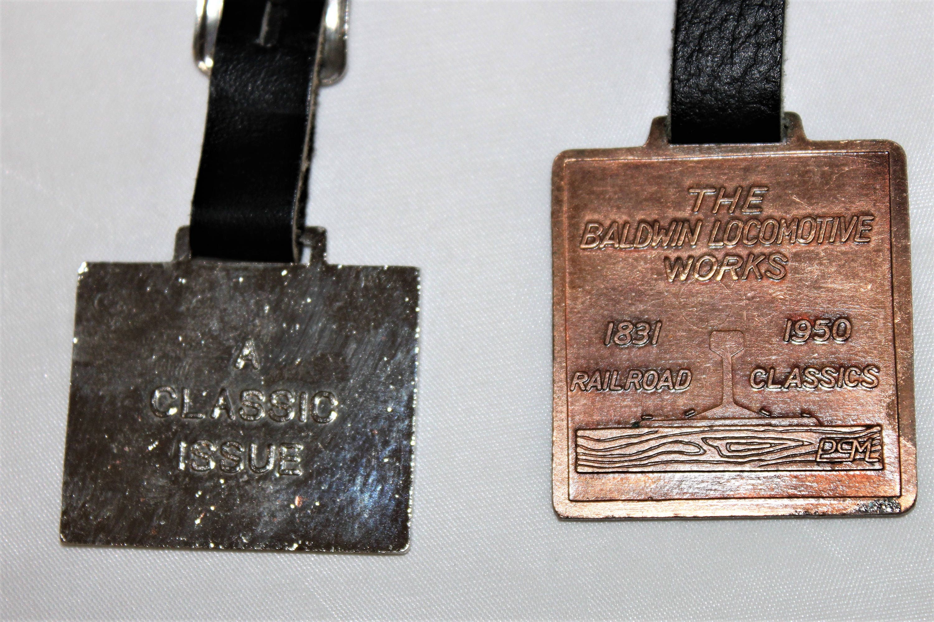 Vintage Railroad Baggage Tags