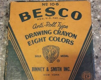 Antique crayola | Etsy