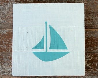 Sailboat art | Etsy