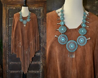 Western poncho | Etsy