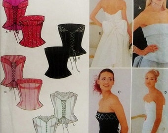 Bustier pattern | Etsy