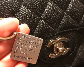 Chanel keychain | Etsy