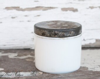 Cold cream jar | Etsy