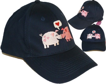 Pig baseball cap | Etsy