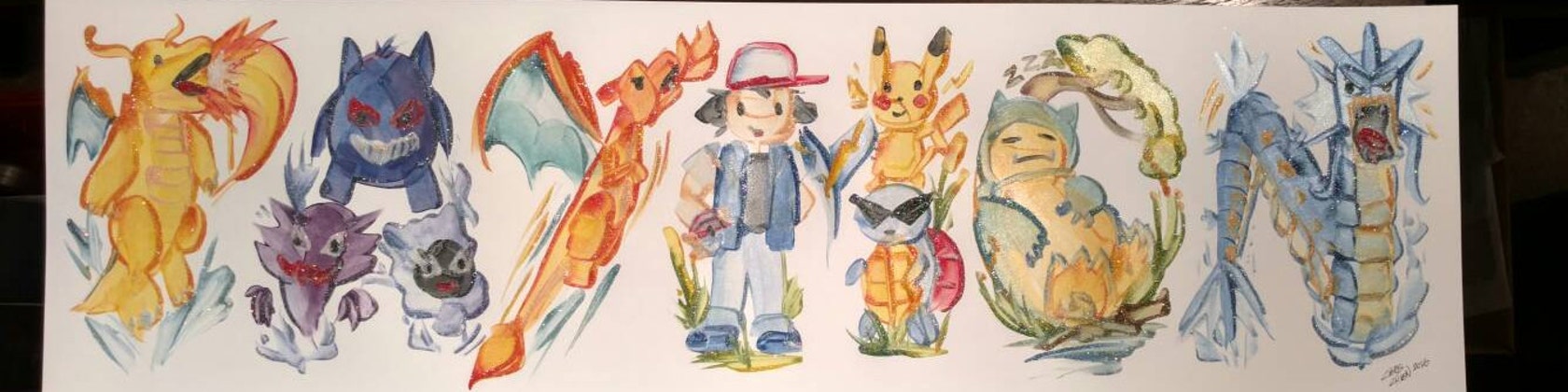 Legendary Name Paintings Holiday Gifts by Legendbrush on Etsy