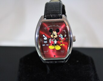 Mickey mouse watch | Etsy