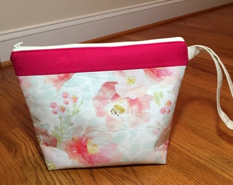 Single Skein Zipped Project Bag by AccidentalBliss on Etsy