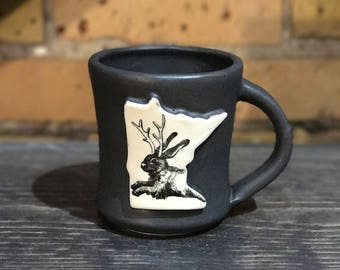 Jackalope art | Etsy