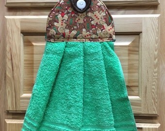 Gingerbread towel | Etsy