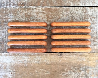 Wood drawer pulls | Etsy