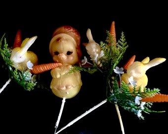 Easter floral picks | Etsy