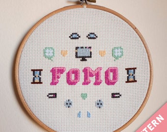 Point de croix moderne | Etsy