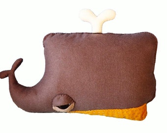 Plush moby dick toy | Etsy