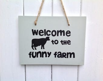 Funny welcome sign | Etsy