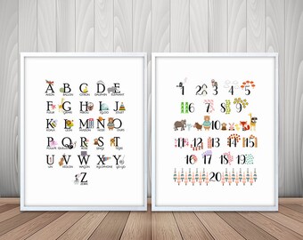French alphabet | Etsy