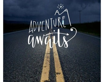 Adventure car decal | Etsy