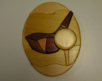 Wooden intarsia | Etsy