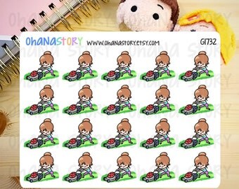 Original hand-drawn stickers based in Vancouver BC by OhanaStory