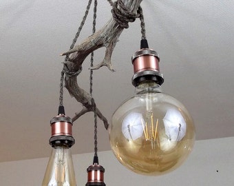 Rustic lighting | Etsy