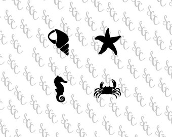 Sea creature stencil | Etsy