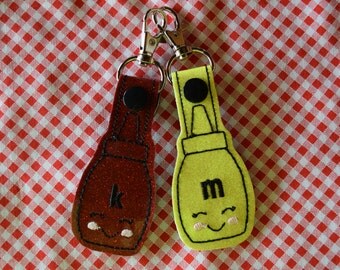 Ketchup mustard | Etsy