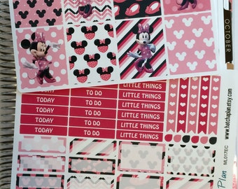 Minnie mouse labels | Etsy