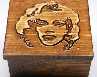 Marilyn monroe box | Etsy