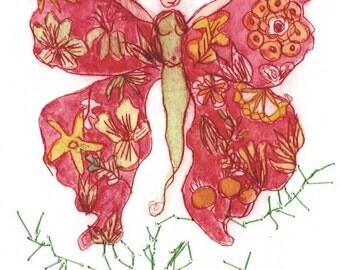 Butterfly engraving | Etsy