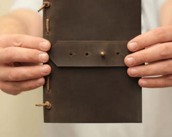 Leather recipe book | Etsy