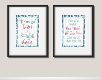 Mermaid nursery | Etsy