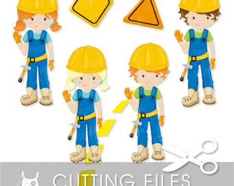 Construction svg | Etsy