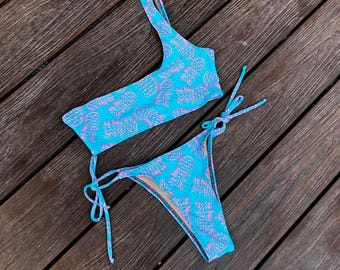 Pineapple bikini | Etsy