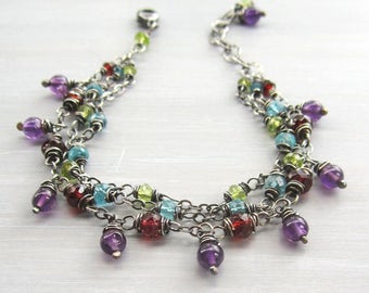 Multi layer bracelet | Etsy