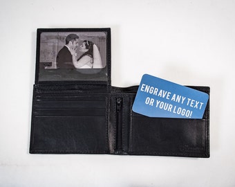 Custom wallet insert | Etsy