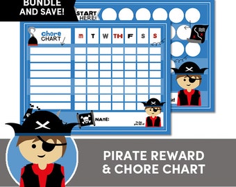 Kids Reward Chart Summer Camping Outdoors Behavior