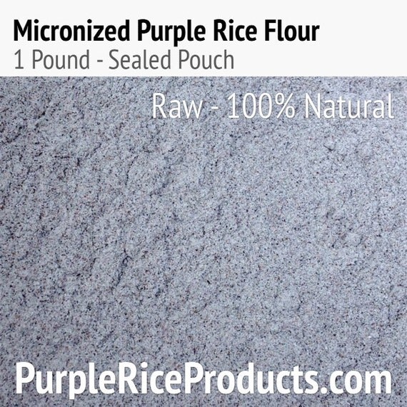 Micronized Purple Rice Flour 1 LB