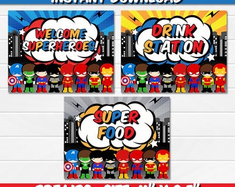 Superhero welcome | Etsy