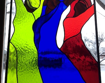 Moon Dance Print from Original Acrylic Painting Home Decor