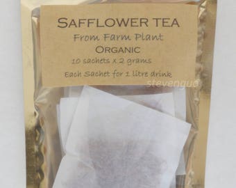 80 Grams Safflower Petals Organic Dried Herb Flower Herbal Tea