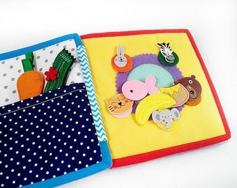 Felt activity book | Etsy