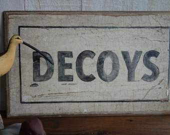 Wooden duck decoy | Etsy