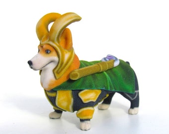 The Corgi Knight by EricHoRaw on Etsy