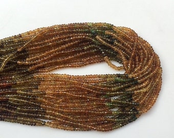 Tanzanite Beads Tanzanite Jewelry Rondelle by GemsDiamondsBySHIKHA